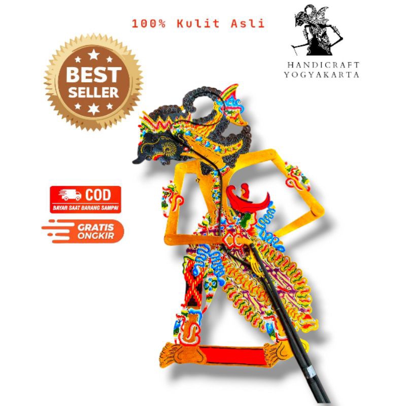 Jual WAYANG KULIT ASLI ANTAREJA ONTOREJO 60cm | Shopee Indonesia