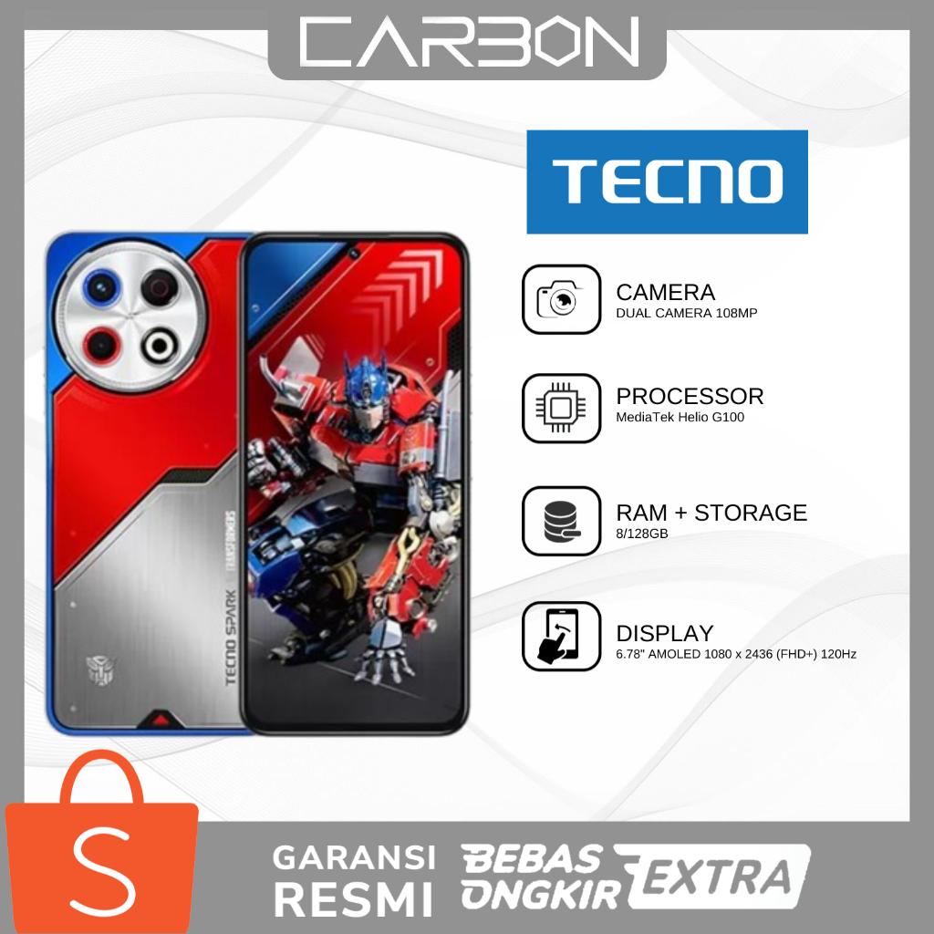 Jual Official TECNO SPARK 30 Pro - 8+8GB*+128GB, 120Hz Eye Care AMOLED Display, 108MP Main ...
