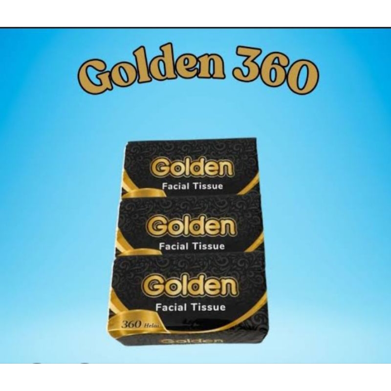 Jual PAKET TISSU GOLDEN 360S ISI 3 PCS | Shopee Indonesia