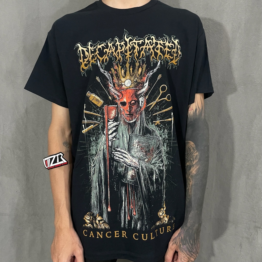 Jual T Shirt Band Official DECAPITATED - CANCER CULTURE TOUR Original ...