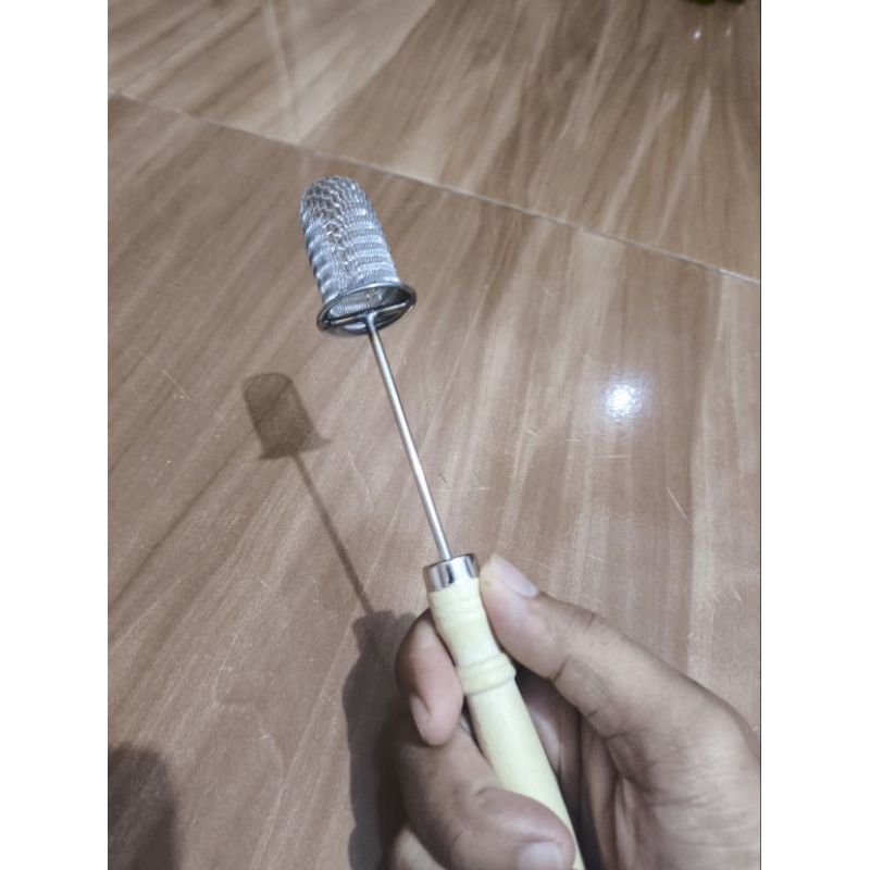 Jual obor sumbu bekam api bekam kaca kop kaca ( panjang 21 cm) | Shopee ...