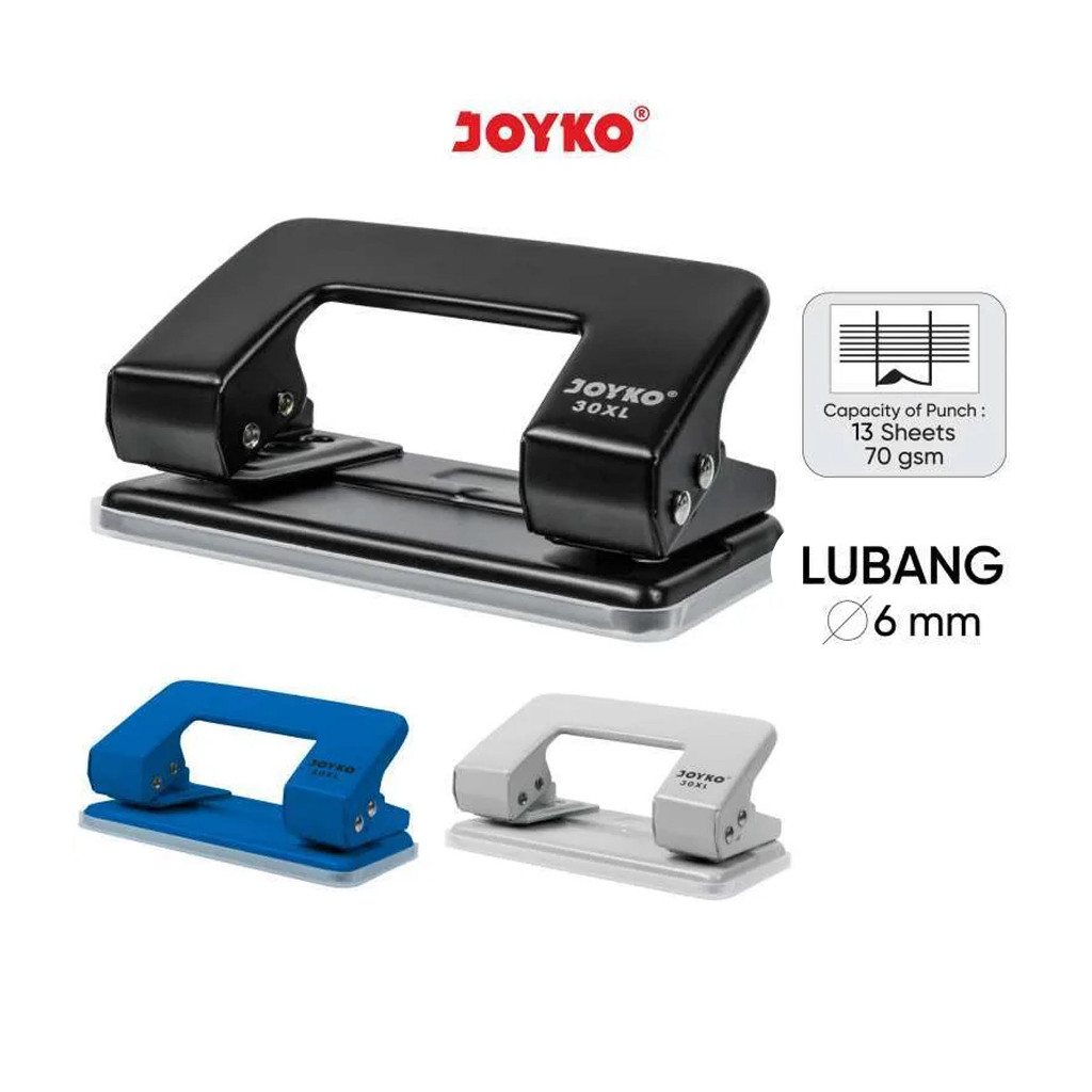 Jual Pembolong Kertas Joyko No 30 XL 2 lubang / Punch 2 Hole 30XL Kecil ...