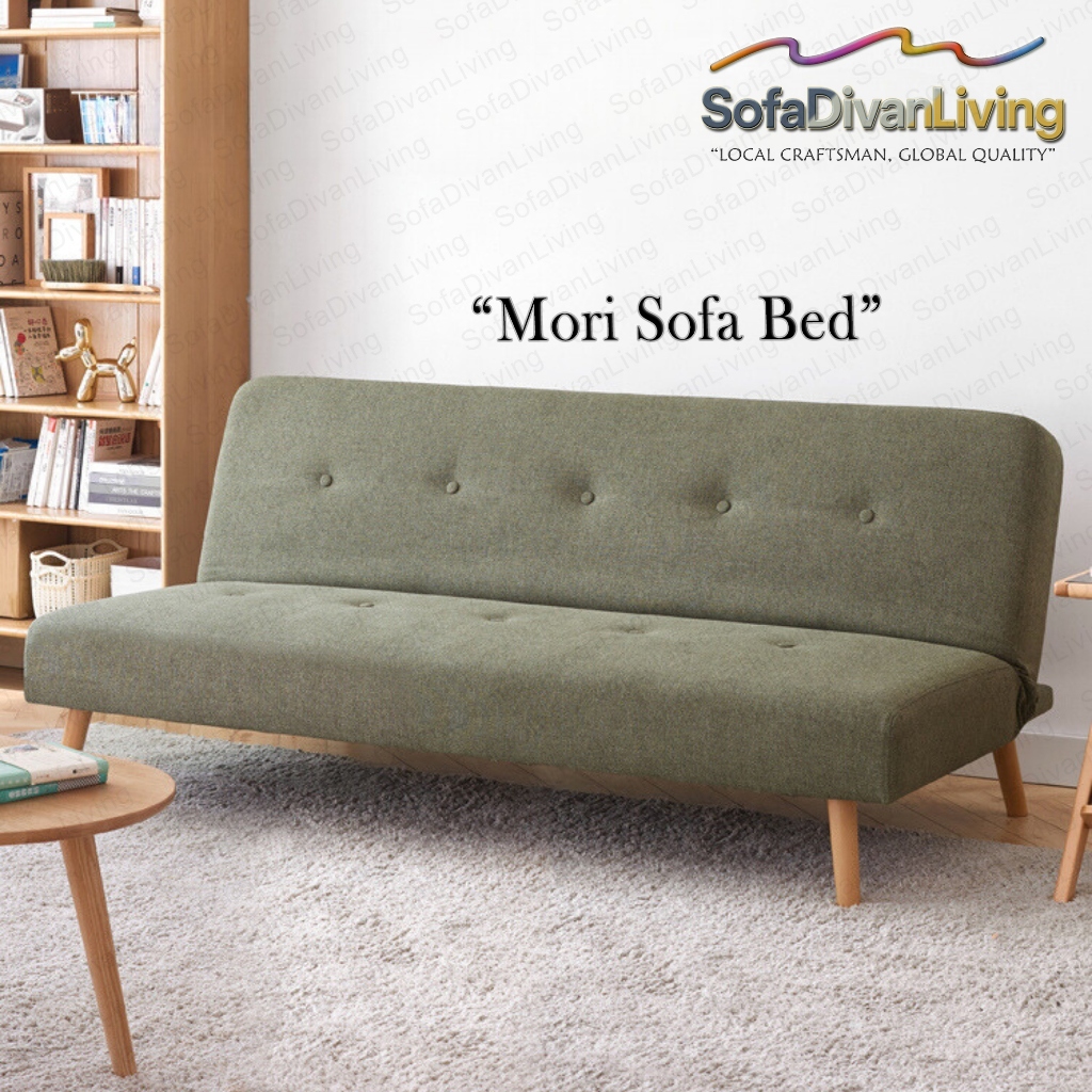 Jual Sofa Bed Mori Minimalis Modern 3 Seater – Sofa Lipat Multifungsi ...
