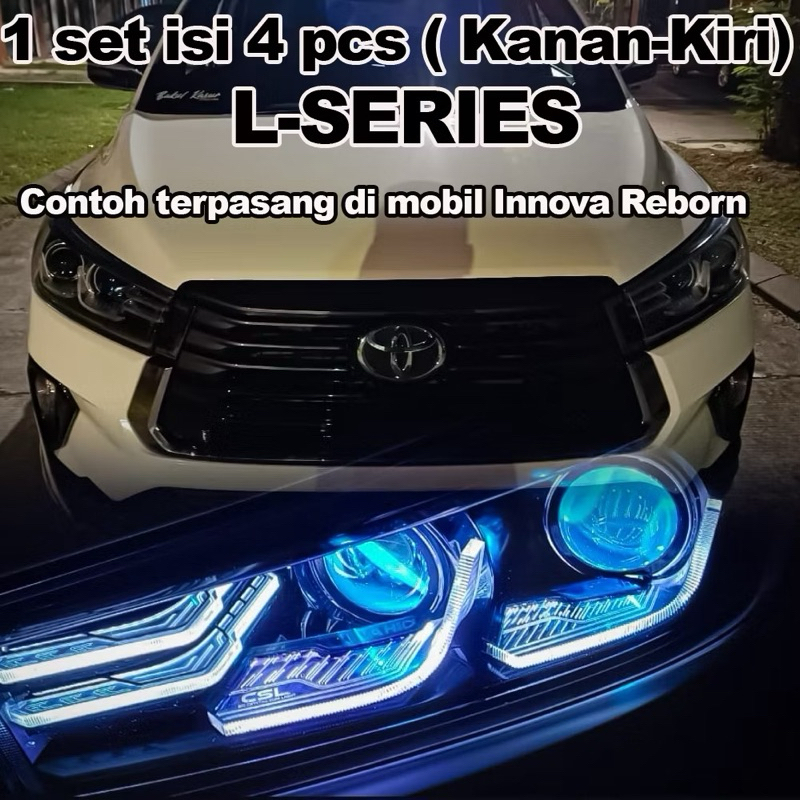 Jual Slim Frame L Series innova Reborn | Lazy Custom 3D RGB | Shopee ...