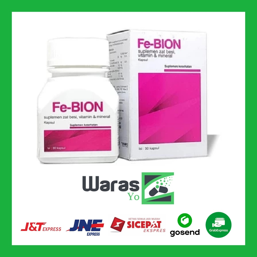 Jual [WS] Fe-Bion Fe Bion Multivitamin 30 Kapsul - Vitamin & Mineral ...