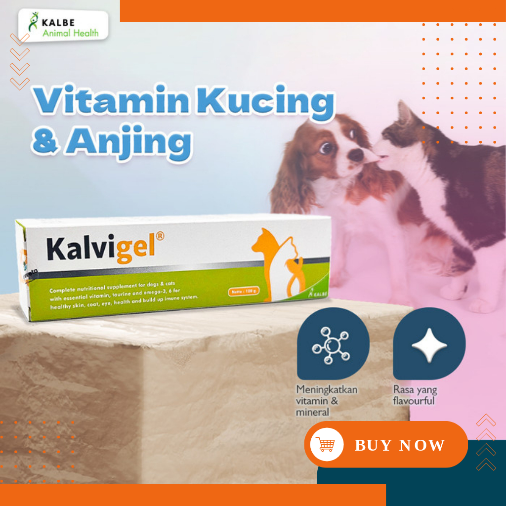 Jual Kalvigel vitamin kucing | vitamin kucing imunitas tubuh | vitamin ...