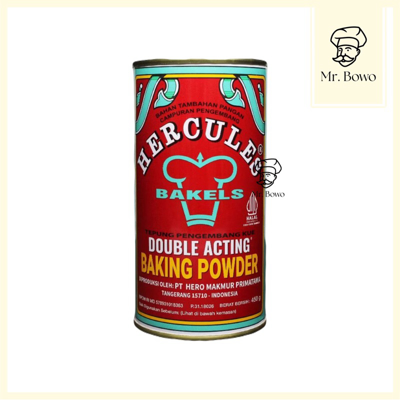 Jual Hercules Bakels Baking Powder Tepung Pengembang Kue (450g ...