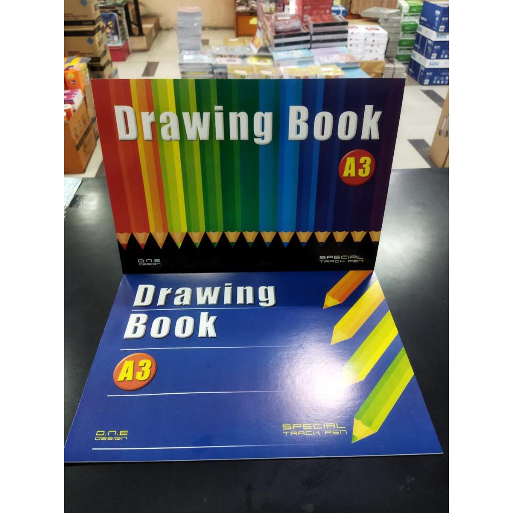 Jual Buku Gambar Drawing Book A3 One Design | Shopee Indonesia