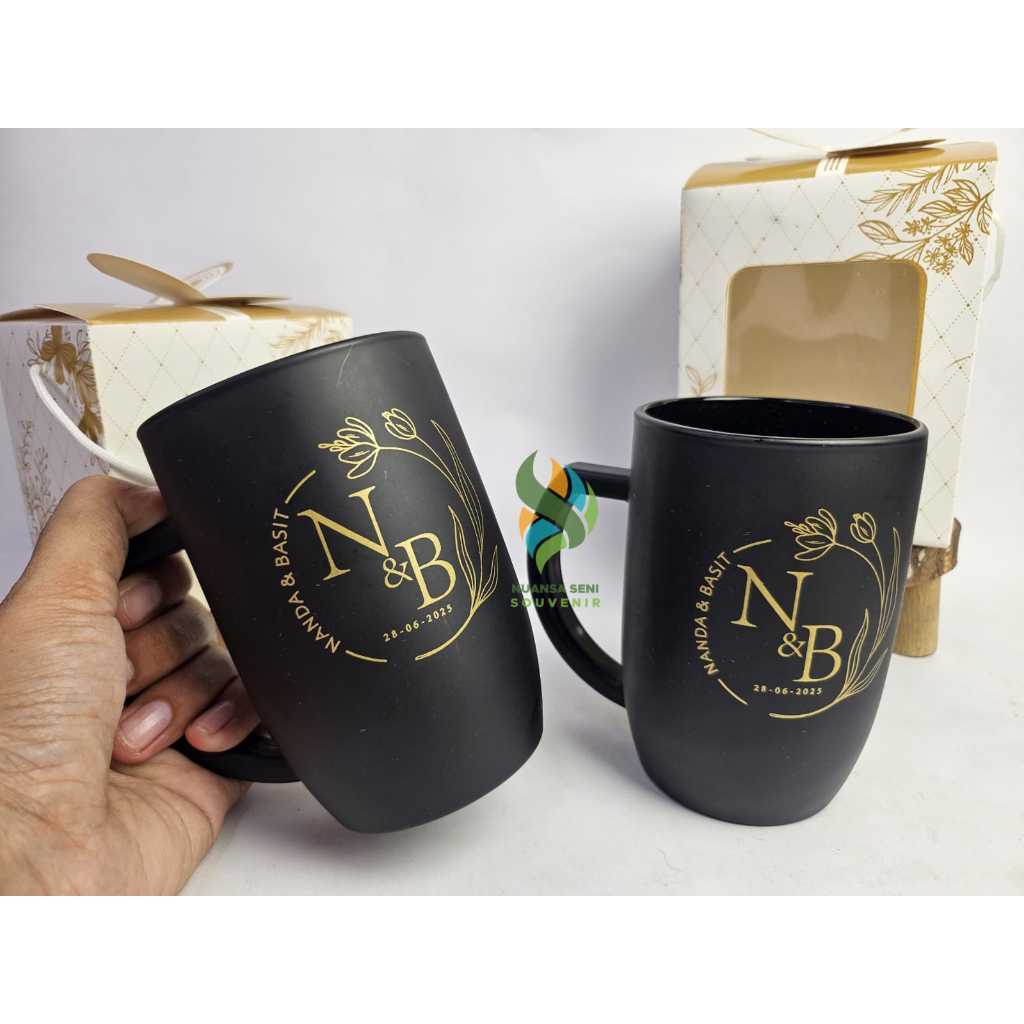 Jual Souvenir Cangkir CG Jumbo Gelas Jus Gagang Kaca Tumbler Jus Mug ...