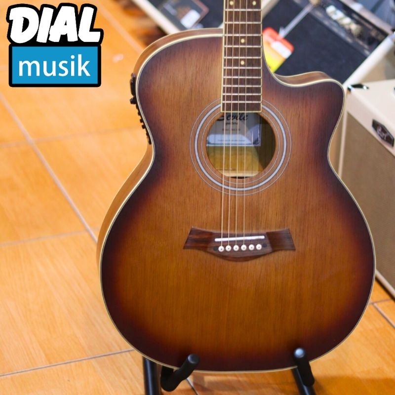 Jual Sevile Gitar Akustik Elektrik Cutaway Sunburst - Gitar Akustik ...