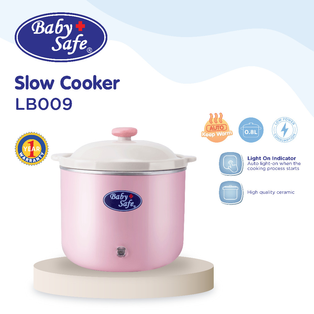 Jual BabySafe - LB009 - Slow Cooker MPASI | Slow Cooker Serbaguna ...