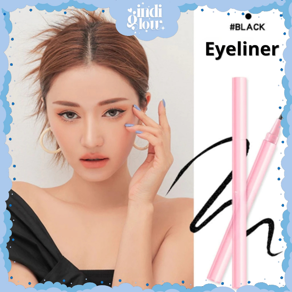 Jual IG Eyeliner Pink Waterproof Slim Smooth Tahan Lama Eyeliner Pen ...