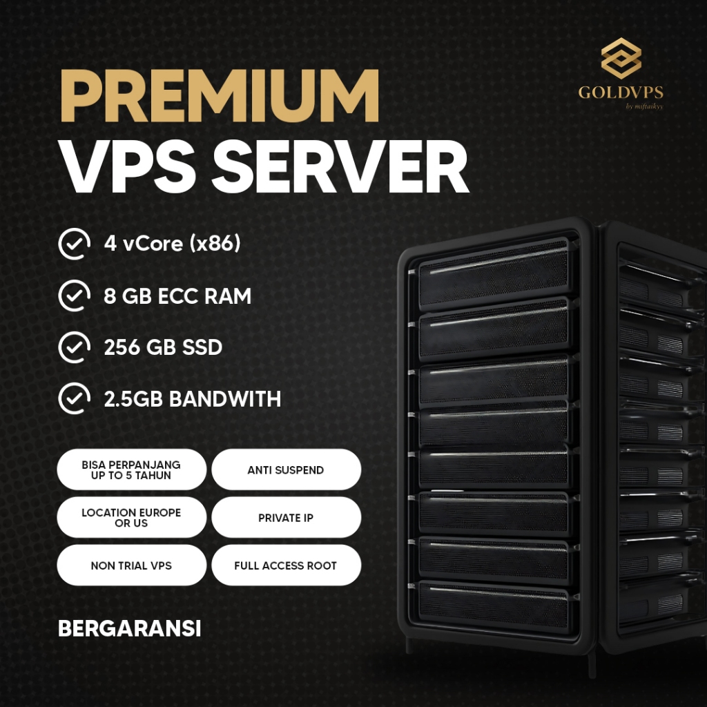 Jual VPS / RDP PREMIUM SERVER RAM 8 / 4 CORE (1 BULAN) BISA PERPANJANGAN UP TO 5 TAHUN | Shopee ...