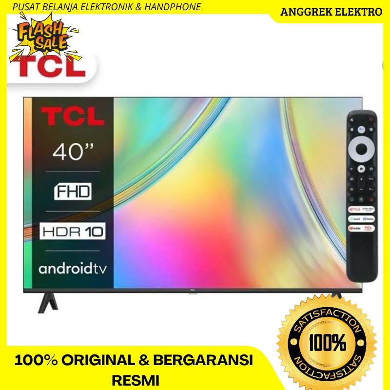 Jual LED TCL 40 IN TCL 40S5400A TCL LED 40 INCH ANDROID TV | Shopee Indonesia