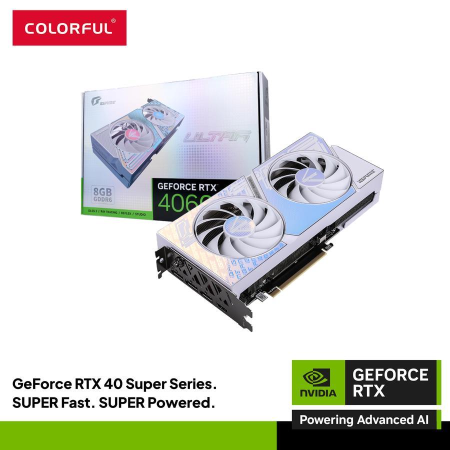 Jual VGA Colorful iGame GeForce RTX 4060 RTX4060 Ultra W DUO OC 8GB-V ...
