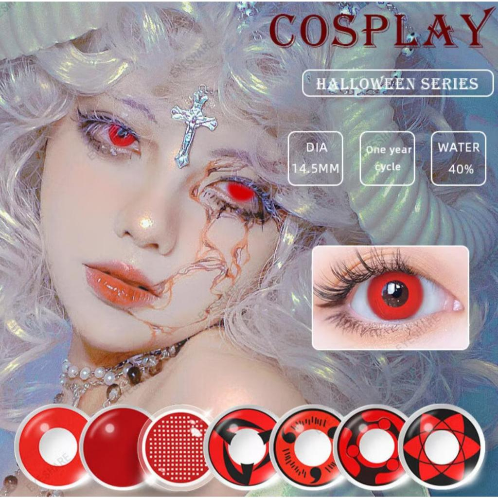 Jual RCS Softlens cosplay anime softlens naruto sharingan mangekyou ...