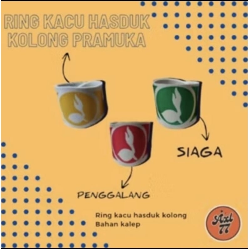 Jual RING KACU KOLONG KALEP PRAMUKA (ISI 10 PCS) | Shopee Indonesia