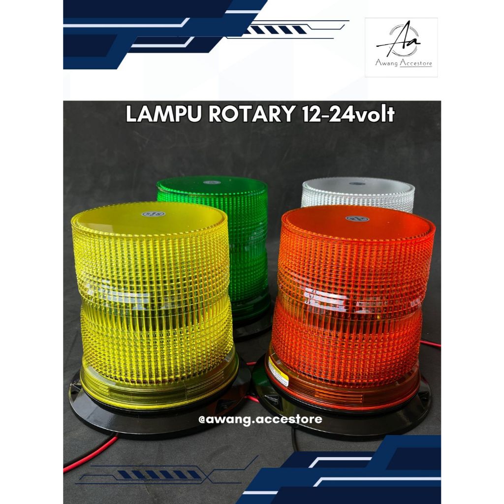 Jual Rotari lampu LED Rotary Blitz Xenon grede A Kuning/hijau/putih ...