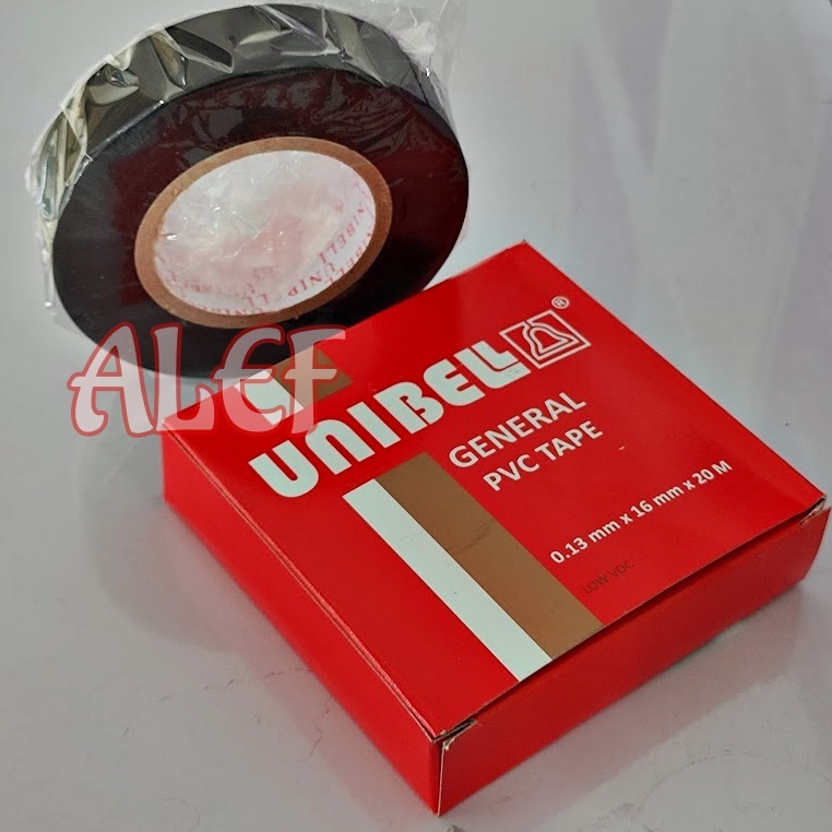 Jual isolasi unibel Solasi Kabel Selotip PVC Tape listrik unibel ...