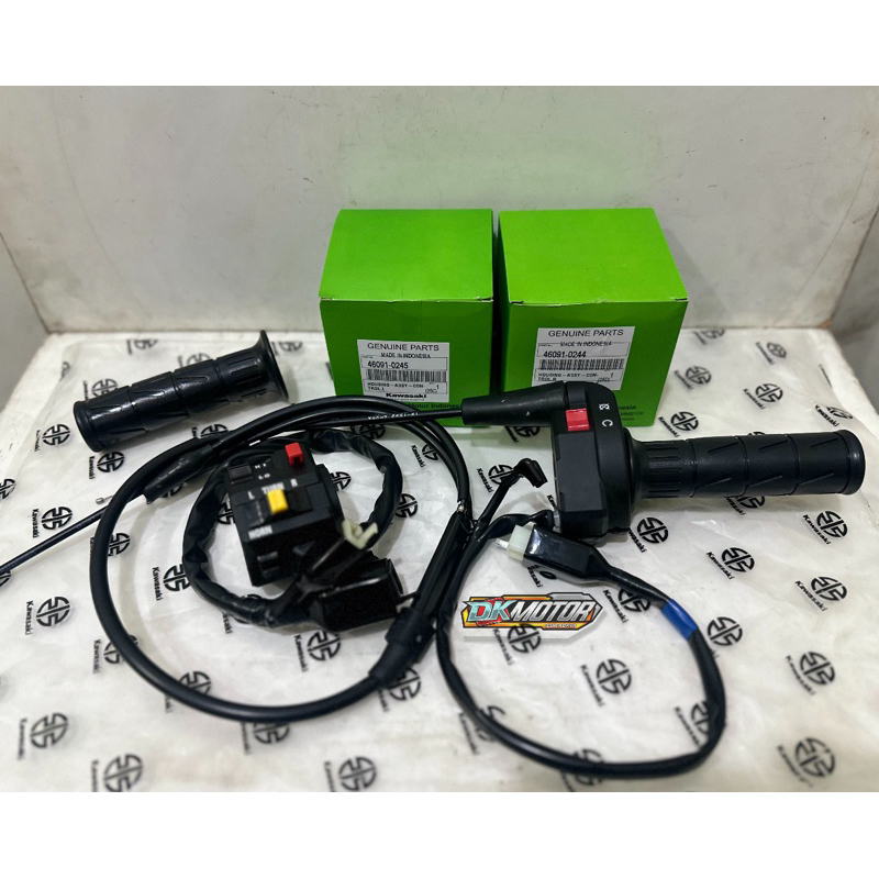 Jual Holder Saklar Kanan KRR Holder Kiri Ninja RR set Handgrip Ninja ...