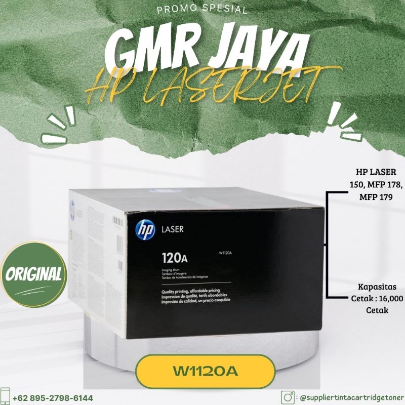 Jual Hp 120A laser imaging drum original / Drumkit hp 120A / Hp 120A ...