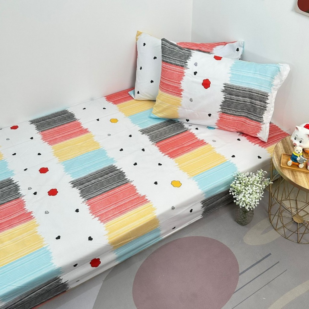 Jual SPREI KARAKTER VIRAL MOTIF ANAK LOTSO LABUBU MOBIL DINO UK 90X200 ...