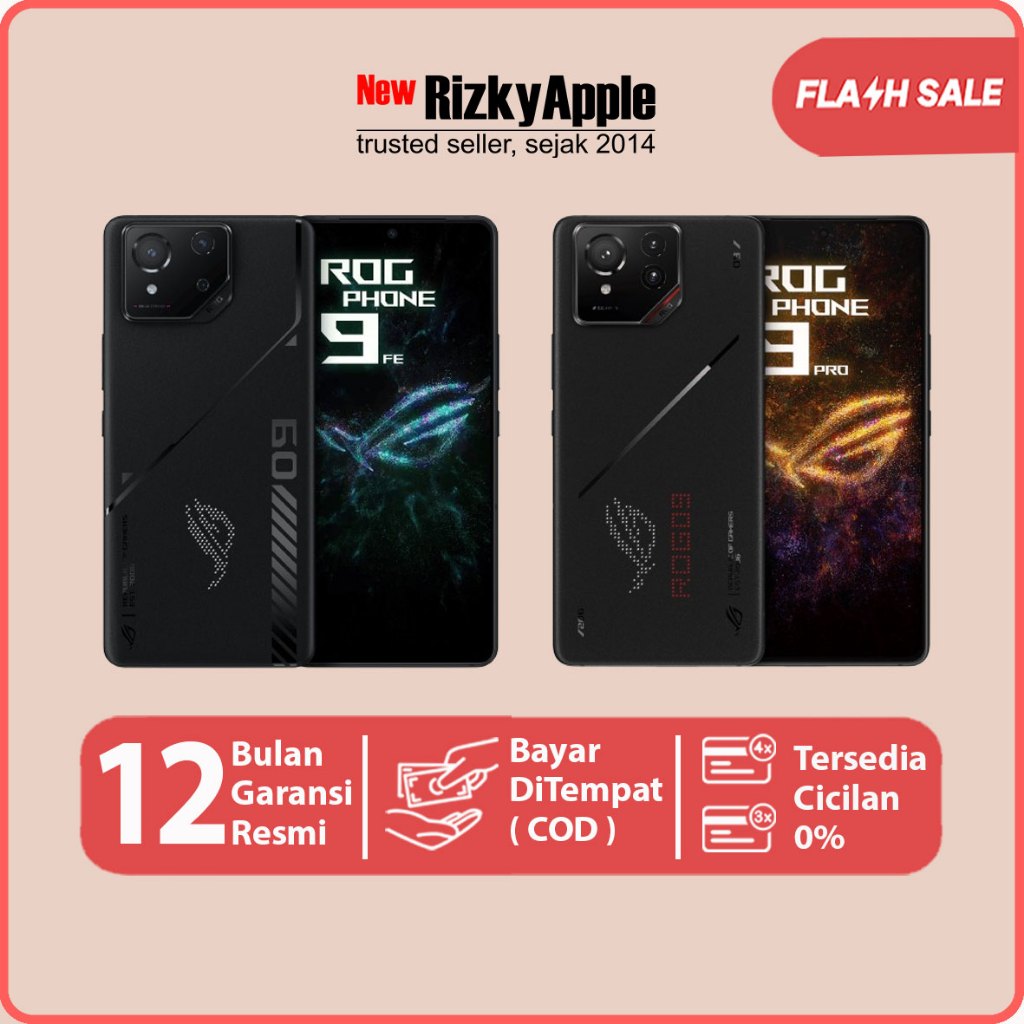 Jual Asus ROG Phone 9 FE dan Pro 5G 256GB 512GB 1TB [ Ram 12GB / 16GB ...
