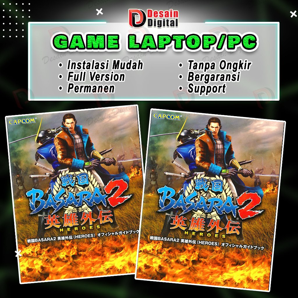 Jual BASARA 2 HEROES - GAME PC - GAME LAPTOP | Shopee Indonesia
