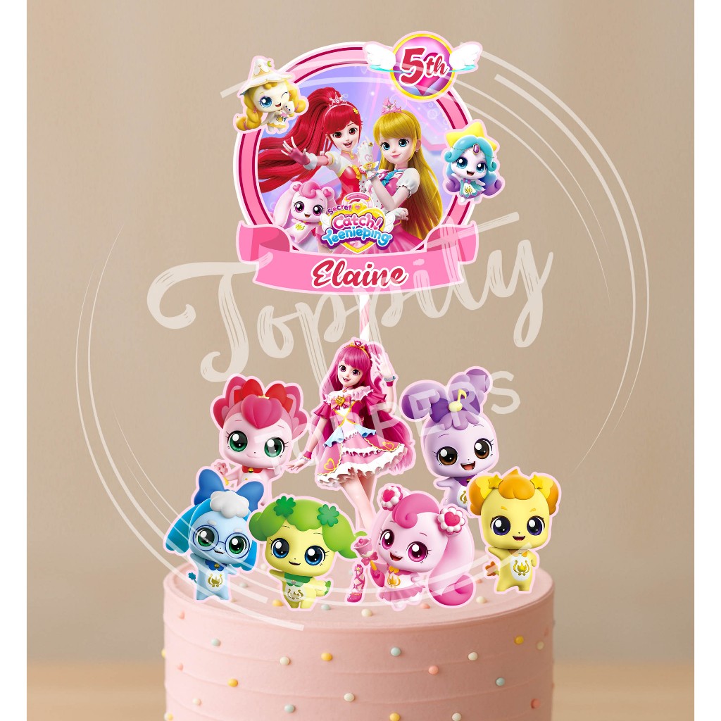 Jual Topper cake kue ulang tahun birthday Catch teenieping | Shopee ...
