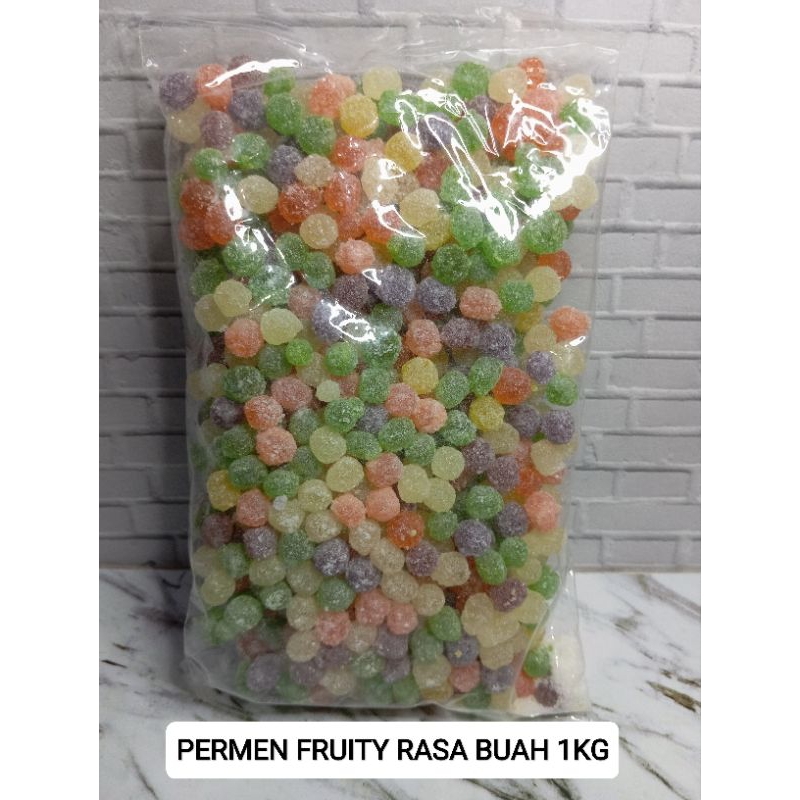 Jual Permen Fruity / Aneka Rasa Buah Harga Murah Kemasan 1Kg | Shopee ...