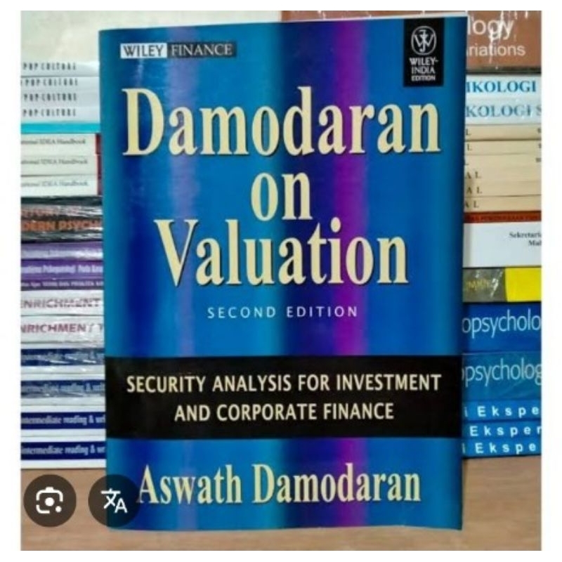 Jual Buku Damodaran on Valuation by Aswath Damodaran | Shopee Indonesia