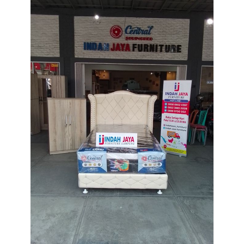 Jual Springbed Central Primavera Dream Divan Mahkota Bahan Kalep ...