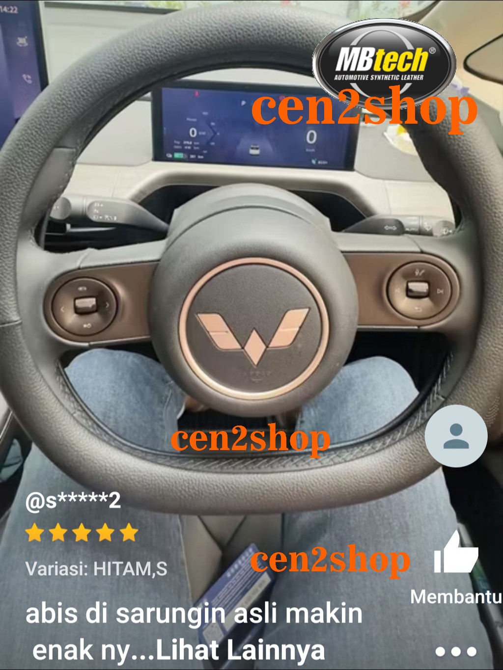 Jual WULING CLOUD EV SARUNG STIR MOBIL MBTECH ORI | Shopee Indonesia
