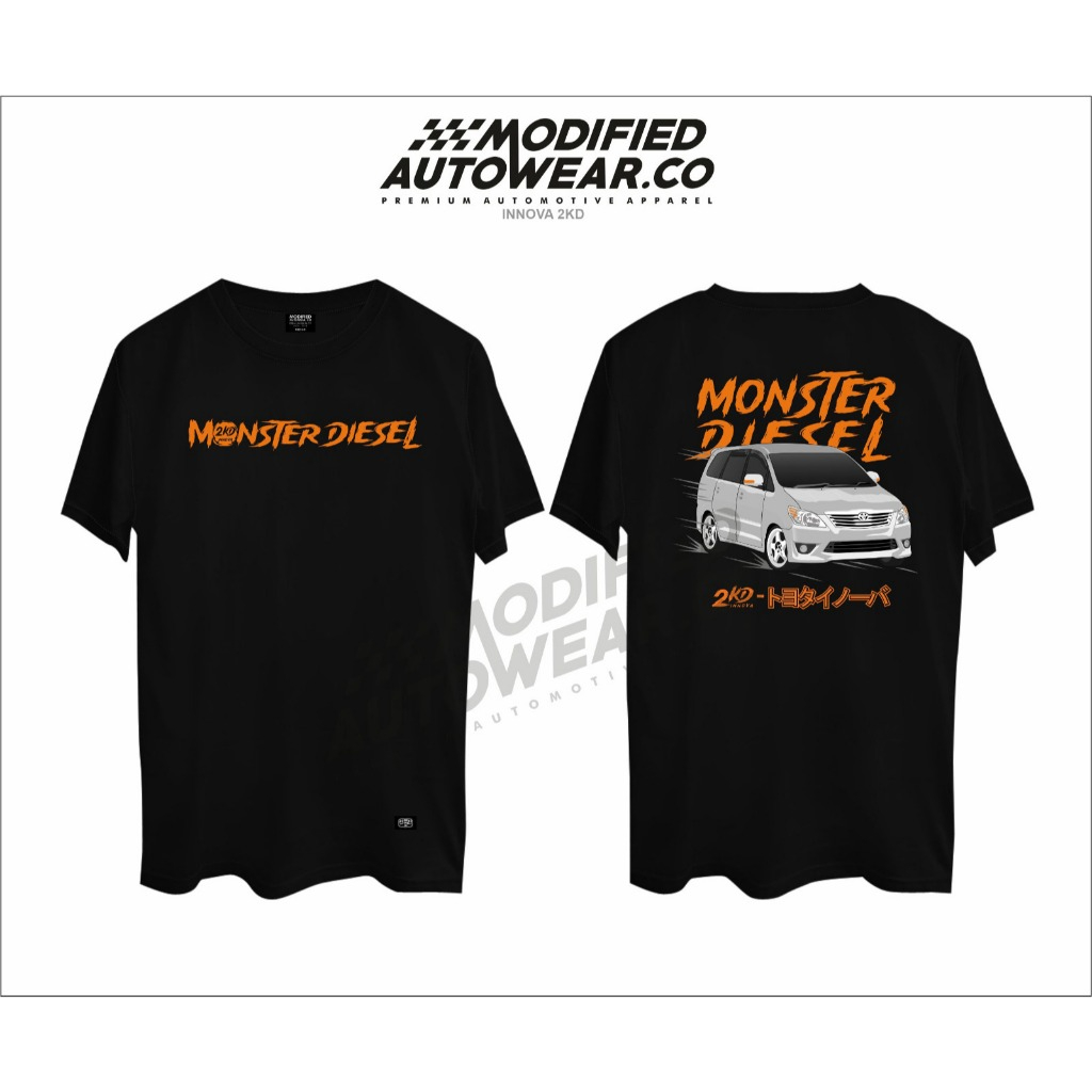 Jual kaos innova diesel modified autowear premium kaos lengan panjang ...