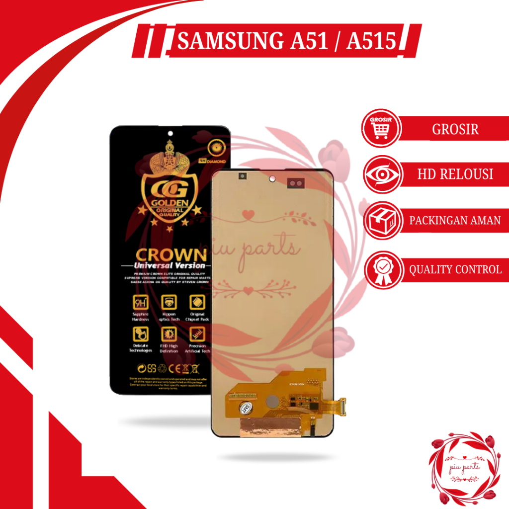 Jual LCD SAMSUNG A51 / A515 / A51F TOUCHSCREEN FULLSET COMPLETE ...