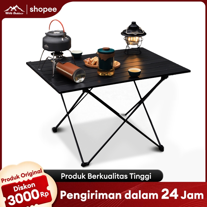 Jual WTHB Outdoor Meja Lipat Outdoor Aluminium Meja Lipat Camping Meja ...