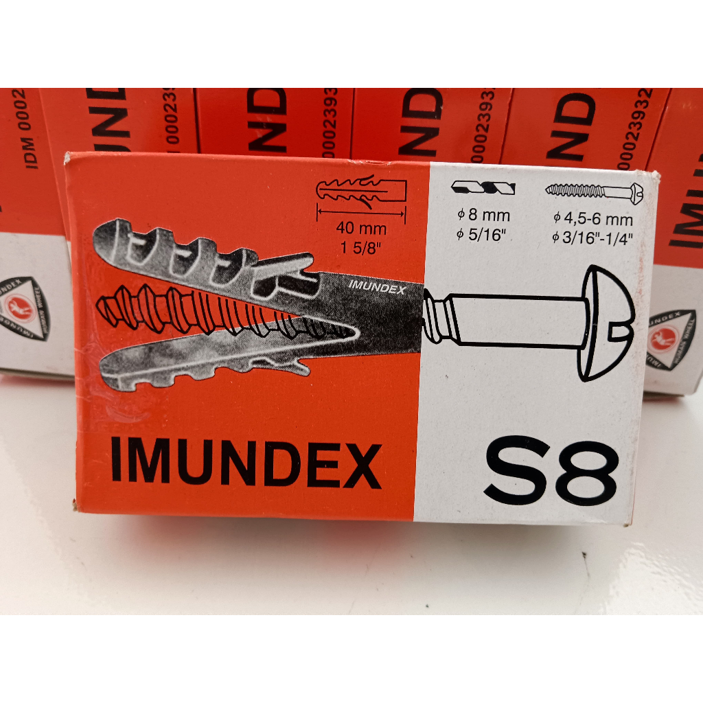 Jual Fisher Fischer Viser IMUNDEX S6 S8 Sekrup Baut Tanam Lubang dinding | Shopee Indonesia