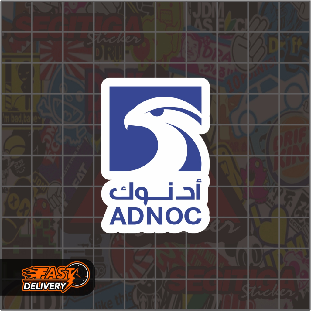 Jual Sticker Adnoc Oil Ukuran 3.5 x 5 Cm | Shopee Indonesia