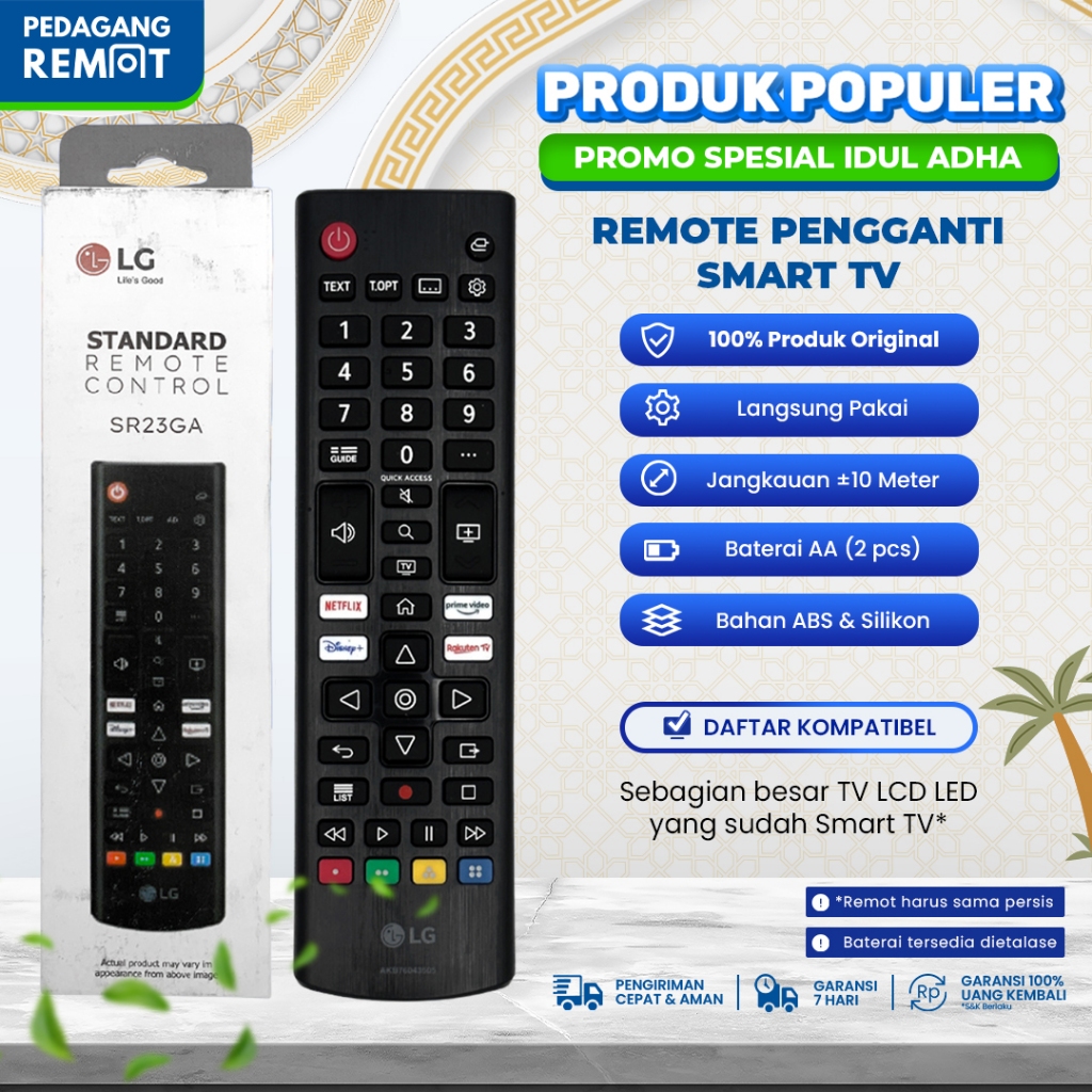 Jual Remote TV LG Smart TV Original / Remot Smart TV LG UHD LCD LED ...