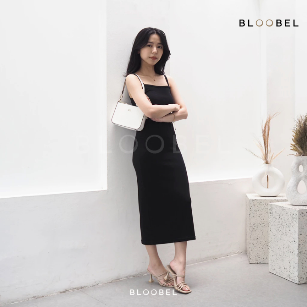 Jual Bloobel - Gala Knit Dress (DRS017) Tanktop Dress / Dress Korean Style / Midi Dress Wanita ...