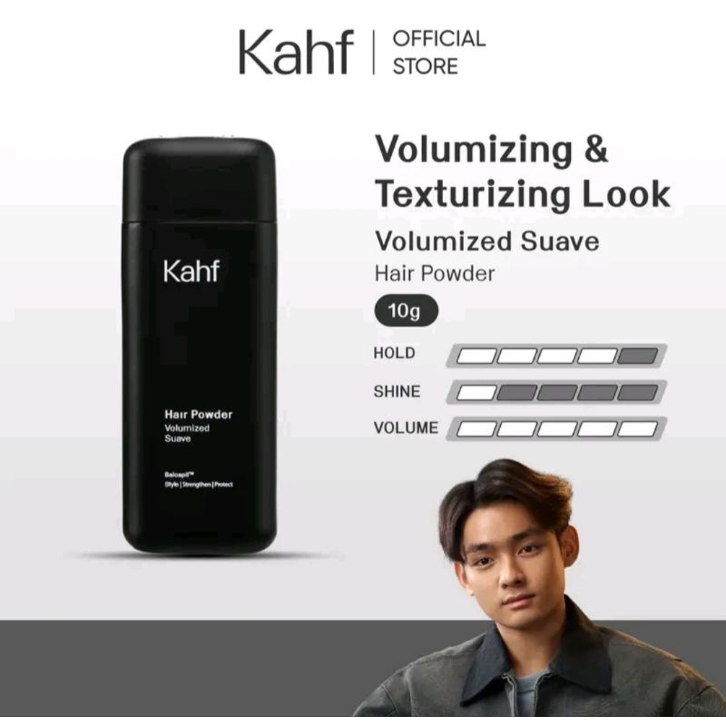 Jual Kahf Hair Powder Volumized Suave 10 g - Hair Powder Rambut Pria ...