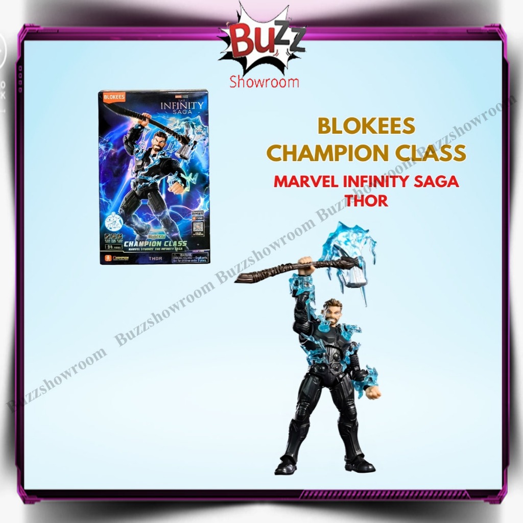 Jual Blokees Marvel The Infinity Saga Thor Champion Class Original ...