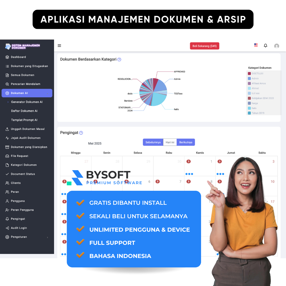 Jual Aplikasi Arsip Manajemen Dokumen Surat File Manager | Shopee Indonesia