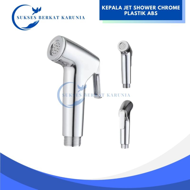 Jual Kepala Jet Shower Chrome Plastik ABS | Shopee Indonesia
