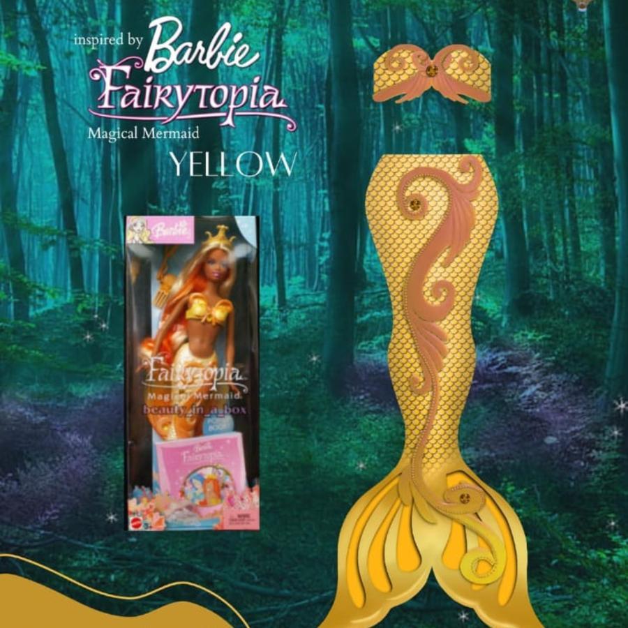 Jual Sea Diva Tails Mermaid Tail Barbie Fairytopia Series / Kostum ...