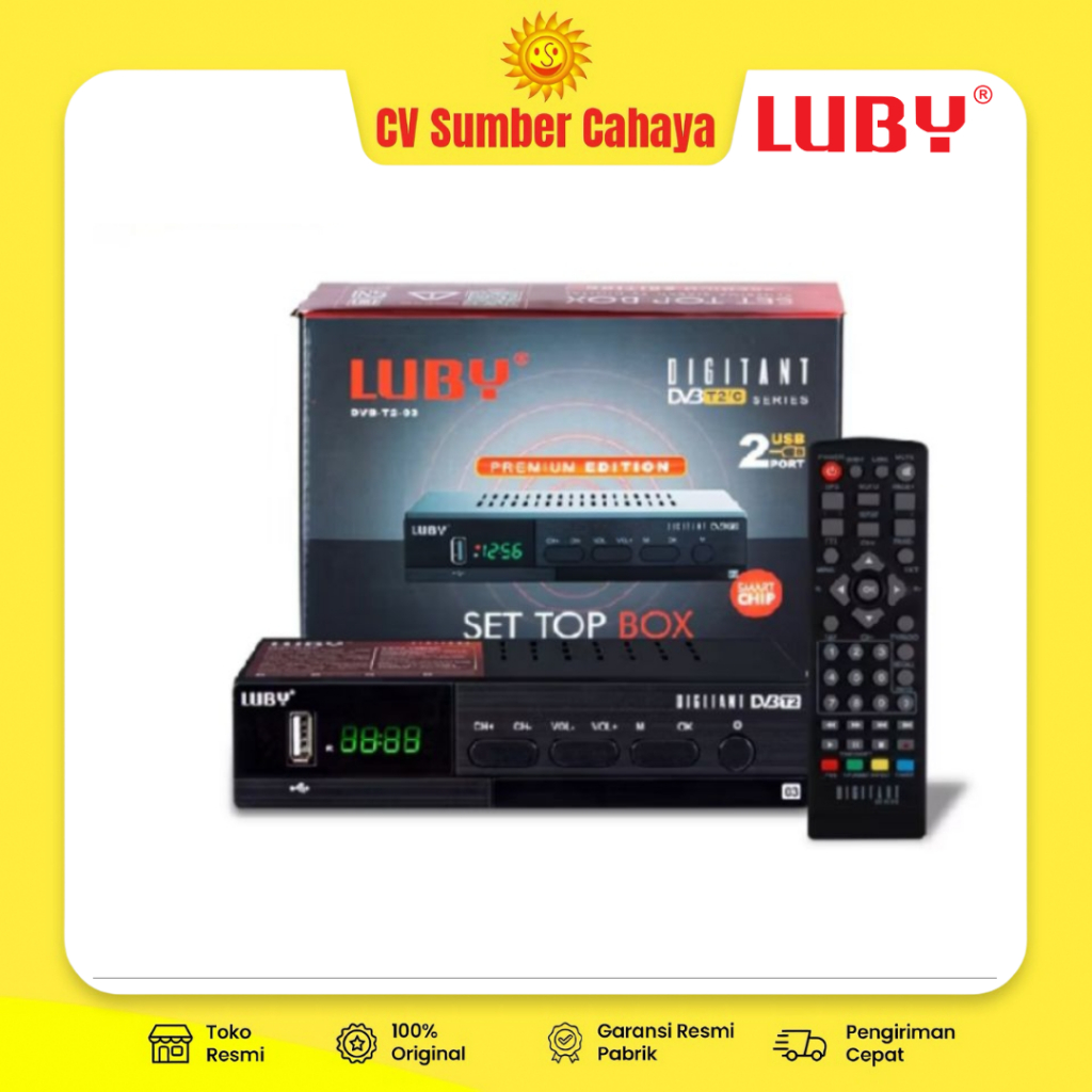 Jual Receiver TV Digital Set Top Box Luby Full HD DVB-T2-03 STB DVBT2 LUBY STB Luby | Shopee ...