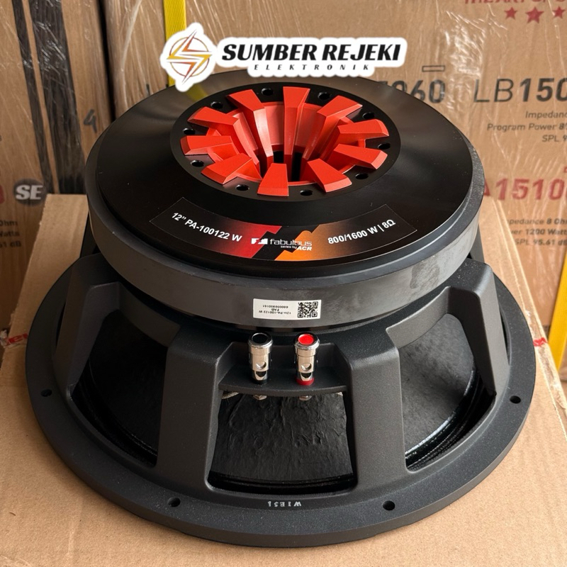 Jual Speaker ACR Fabulous 12inch PA-100122-W Voice Coil 4inch | Shopee ...