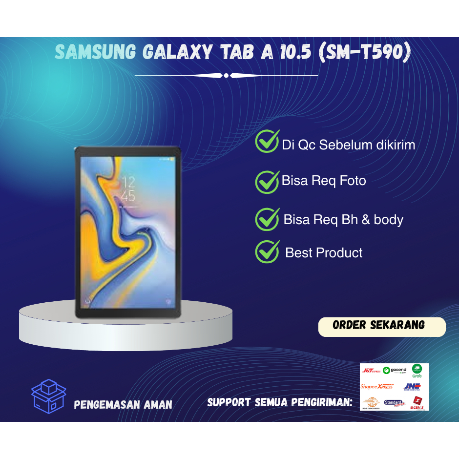 Jual Samsung Galaxy Tab A 10.5 (SM-T590) Wifi Only Second ORIGINAL ...