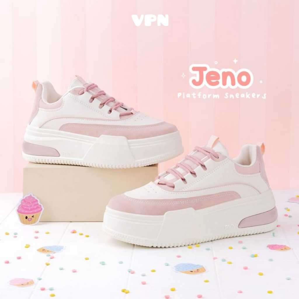 Jual VPN Jeno Sepatu Sneakers Wanita Kasual Sport Shoes 438 | Shopee ...