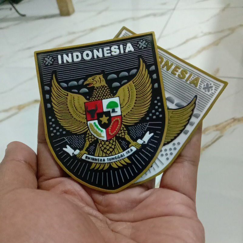 Jual logo timnas indonesia 2025 patch rubber timbul 5.5x7 cm | Shopee ...